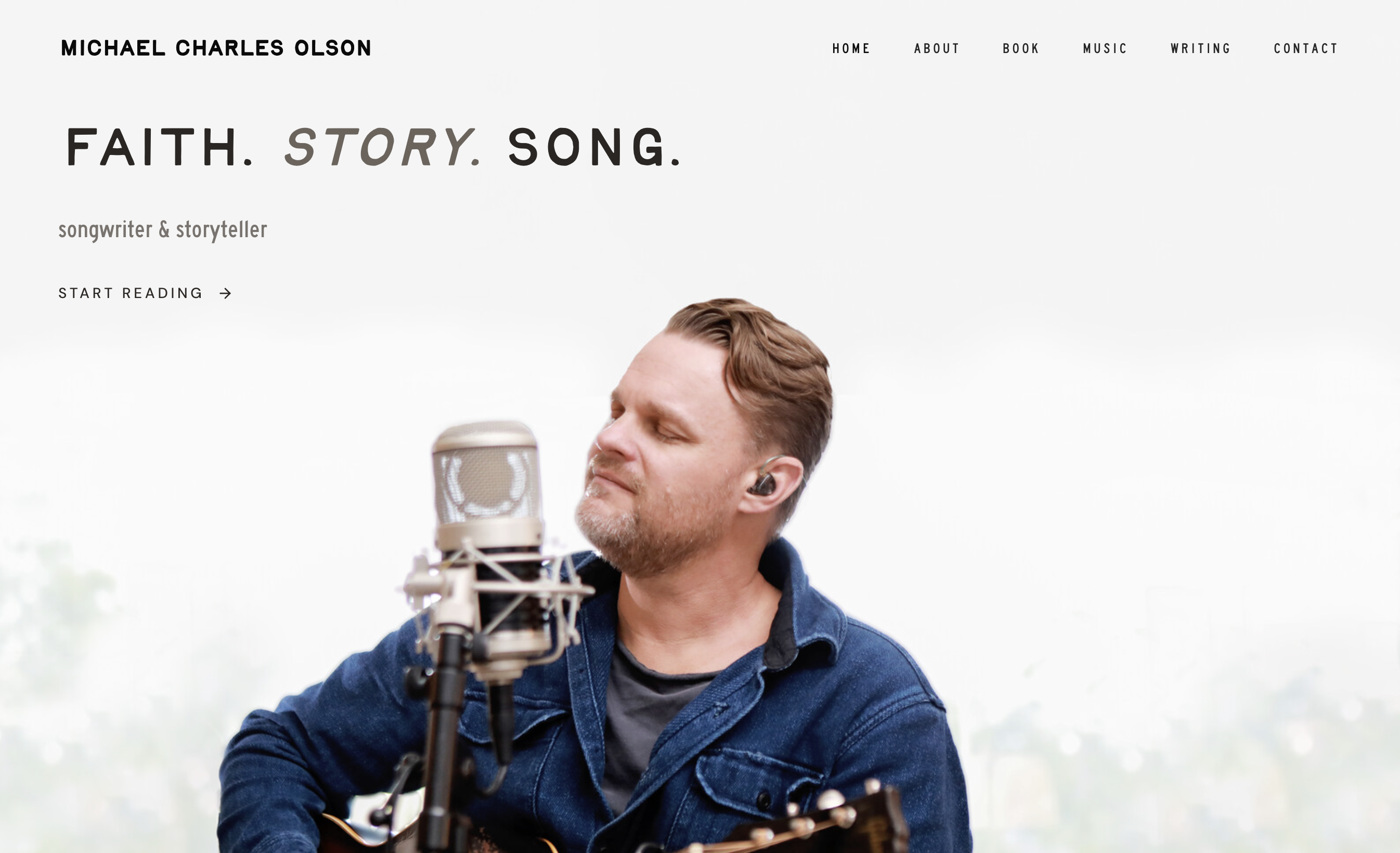 Michael Charles Olson | Author, Musician & Worship Leader